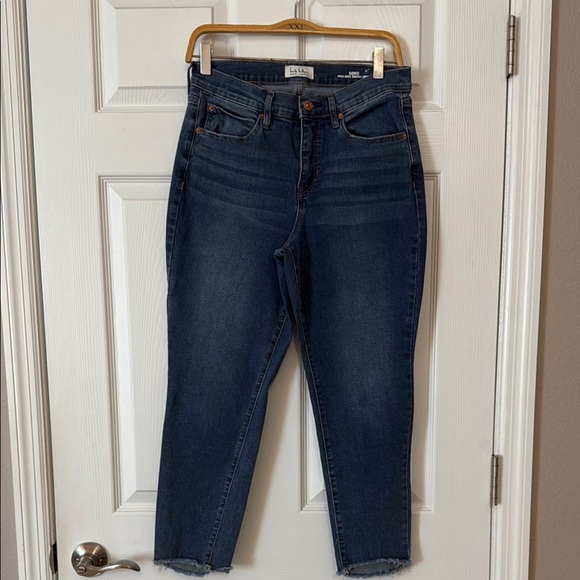 Nicole Miller | Jeans | Nicole Miller High Rise Skinny Crop Jeans ...